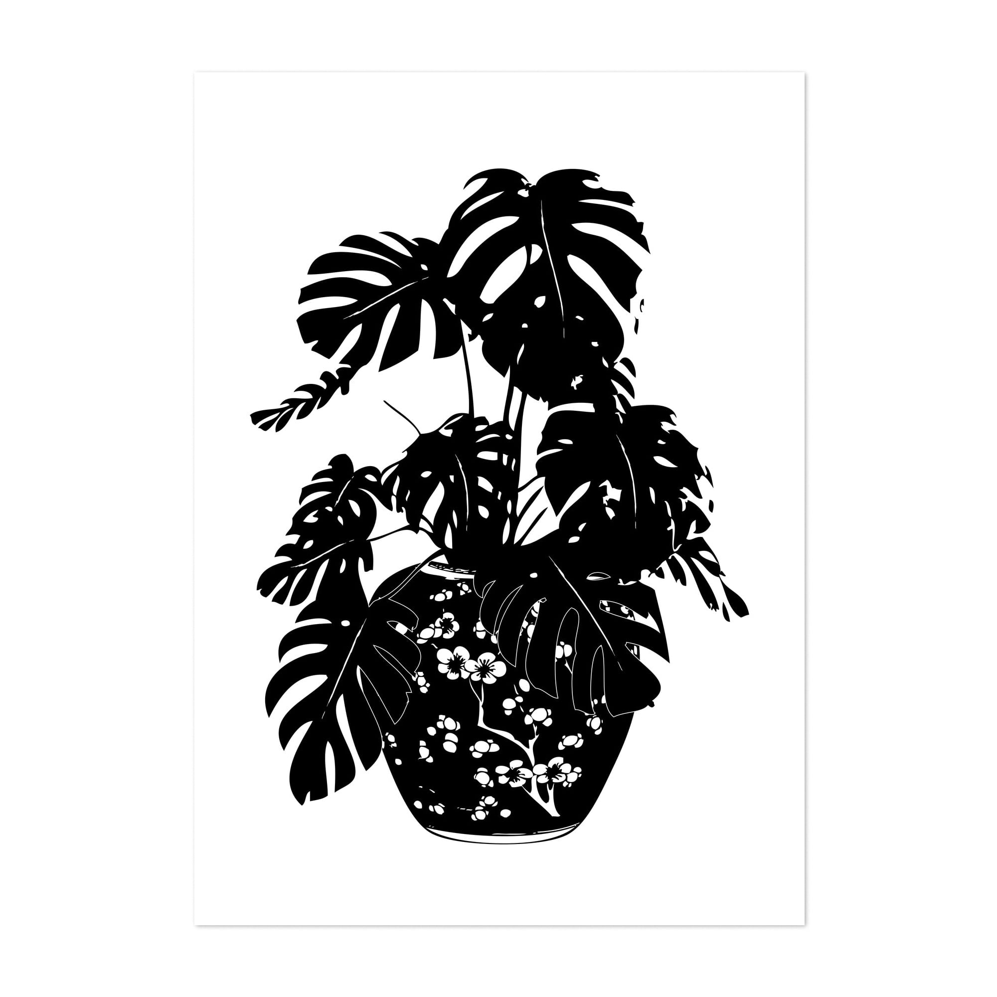 Monstera Plant in Plant Pot | Monstera Leaves | House Plants | Pot ...