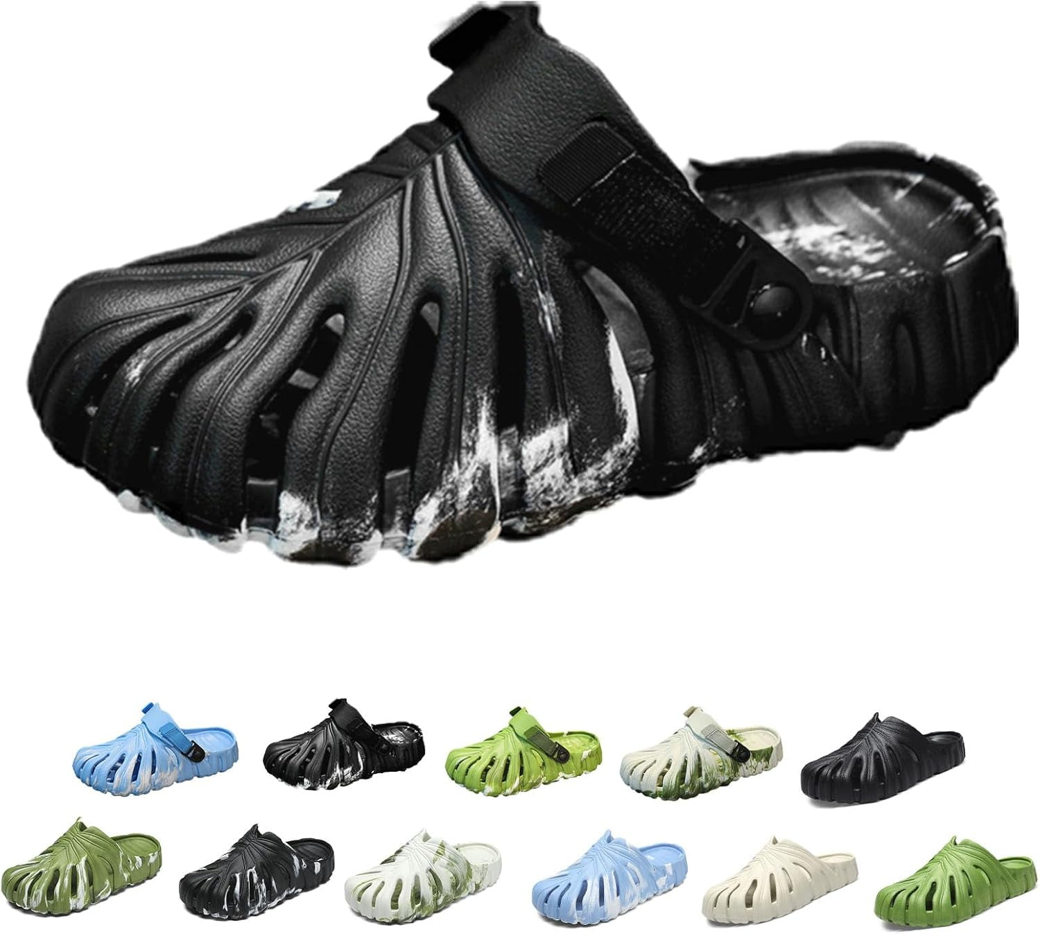 Monstera Shoes for Women Men, EVA Thick Sole Pillow Slippers, Non Slip ...