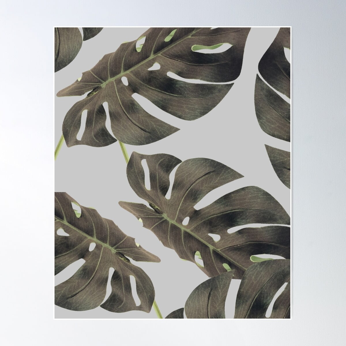 Monstera V3 #Redbubble #Lifestyle #Tech #Fashion Poster Wall Art, Modern Wall Decor For Living ...