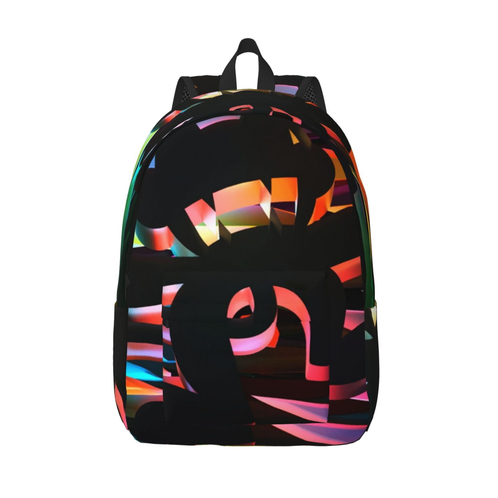 Monstercat Backpack With Pockets Lightweight Canvas Backpack for School ...