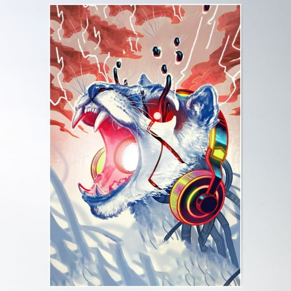 Monstercat Poster Wall Art, Modern Wall Decor For Living Room Bedroom ...