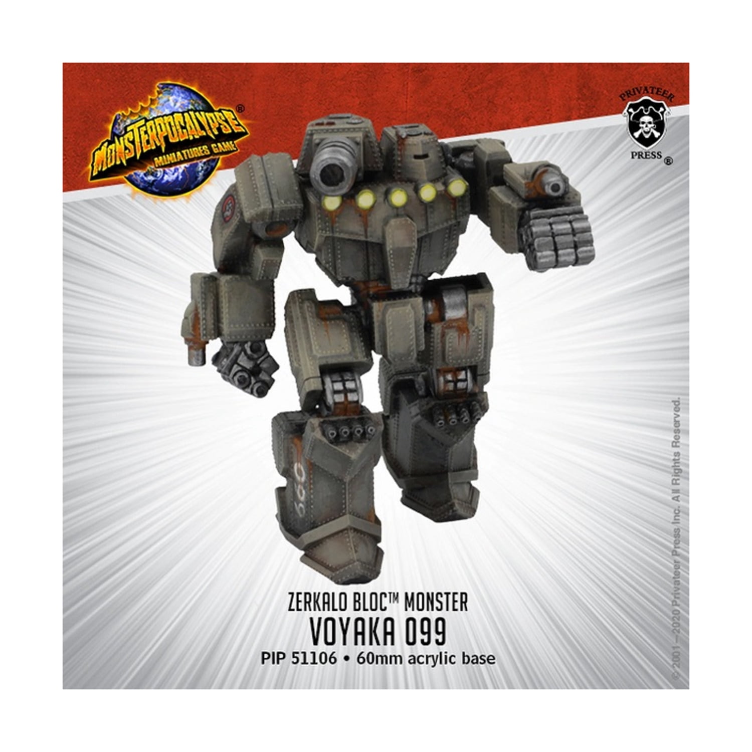 Monsterpocalypse: Zerkalo Bloc Voyaka 099 Monster - Walmart.com