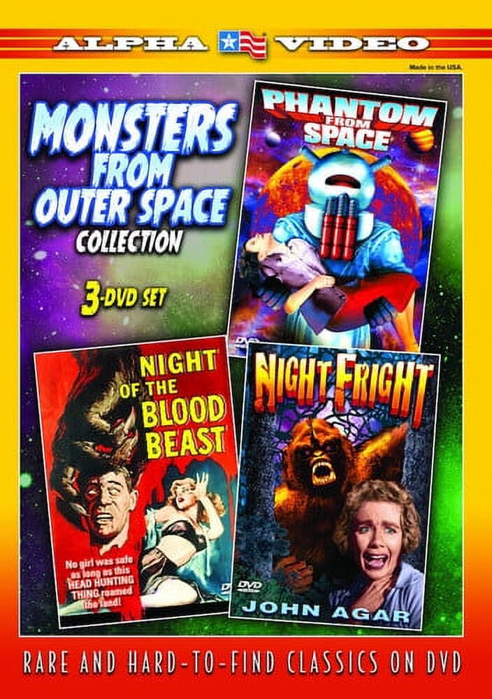Monsters From Outer Space Collection (DVD), Alpha Video, Sci-Fi ...