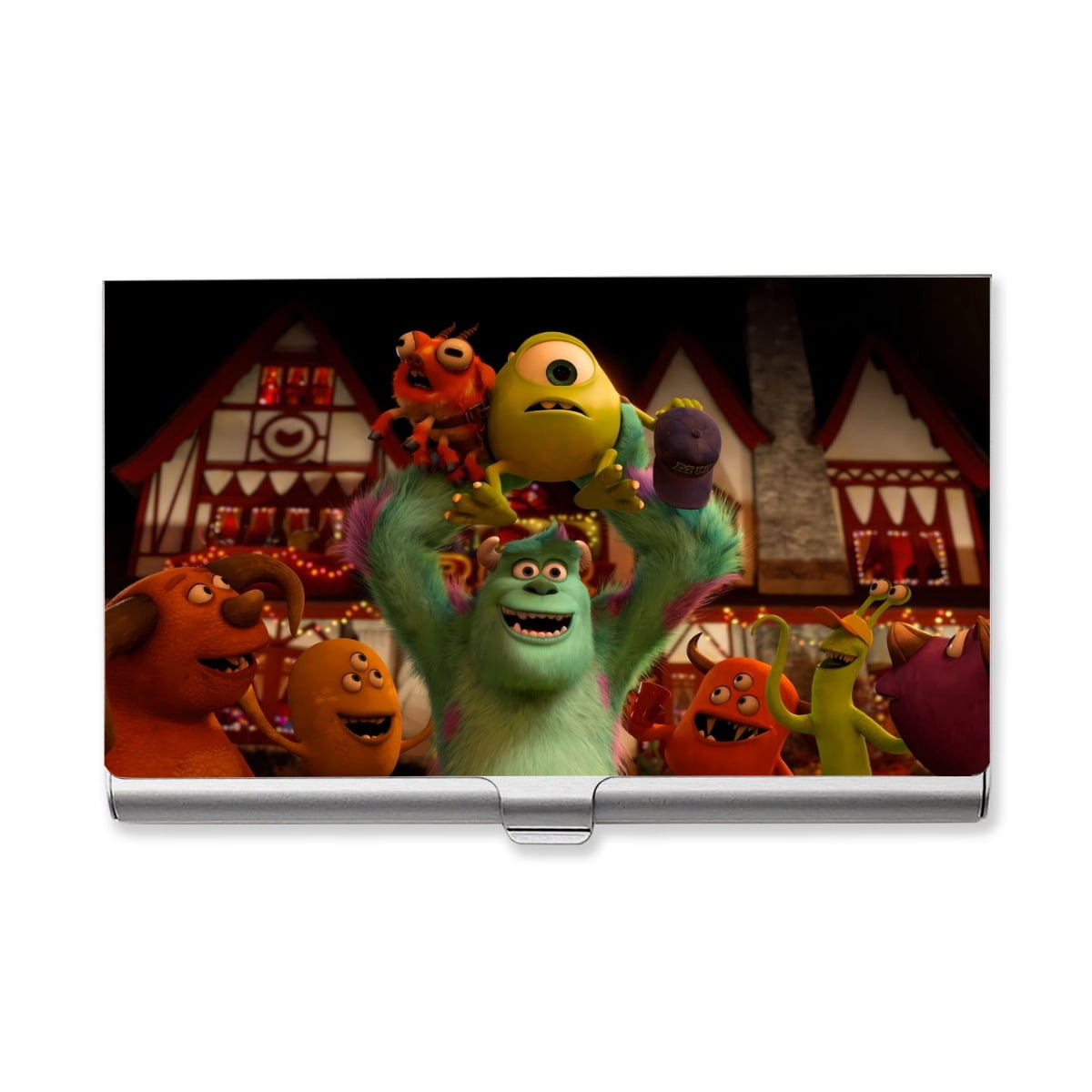 Monsters Inc Business card holder, color printing business card box for men and women, ultra ...