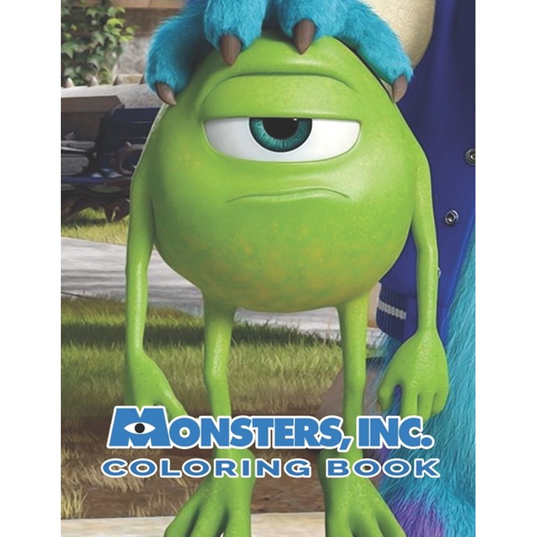monsters inc coloring book pages