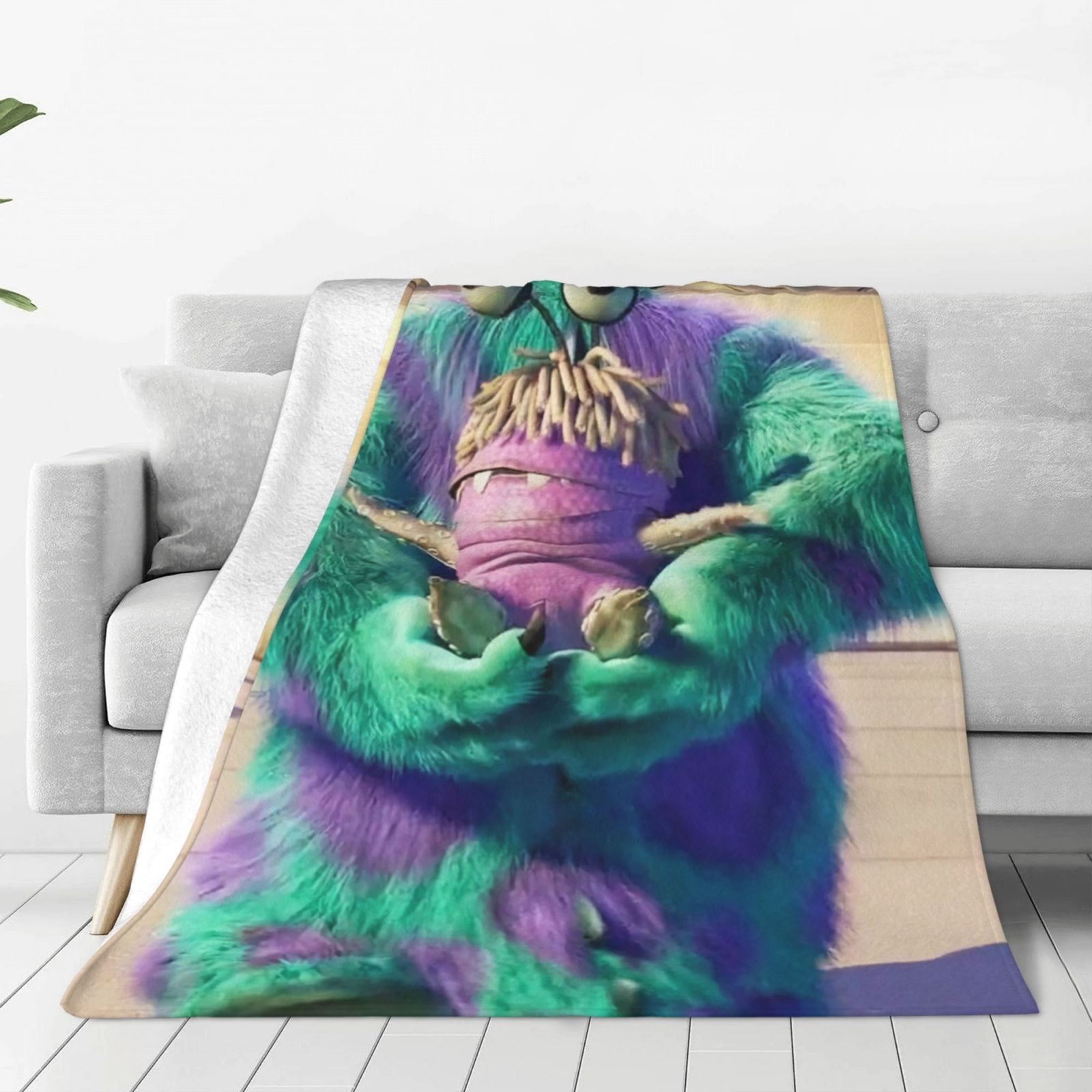 Monsters Inc Cute Anime Blanket, Gifts For Girls And Boys, Super Soft ...