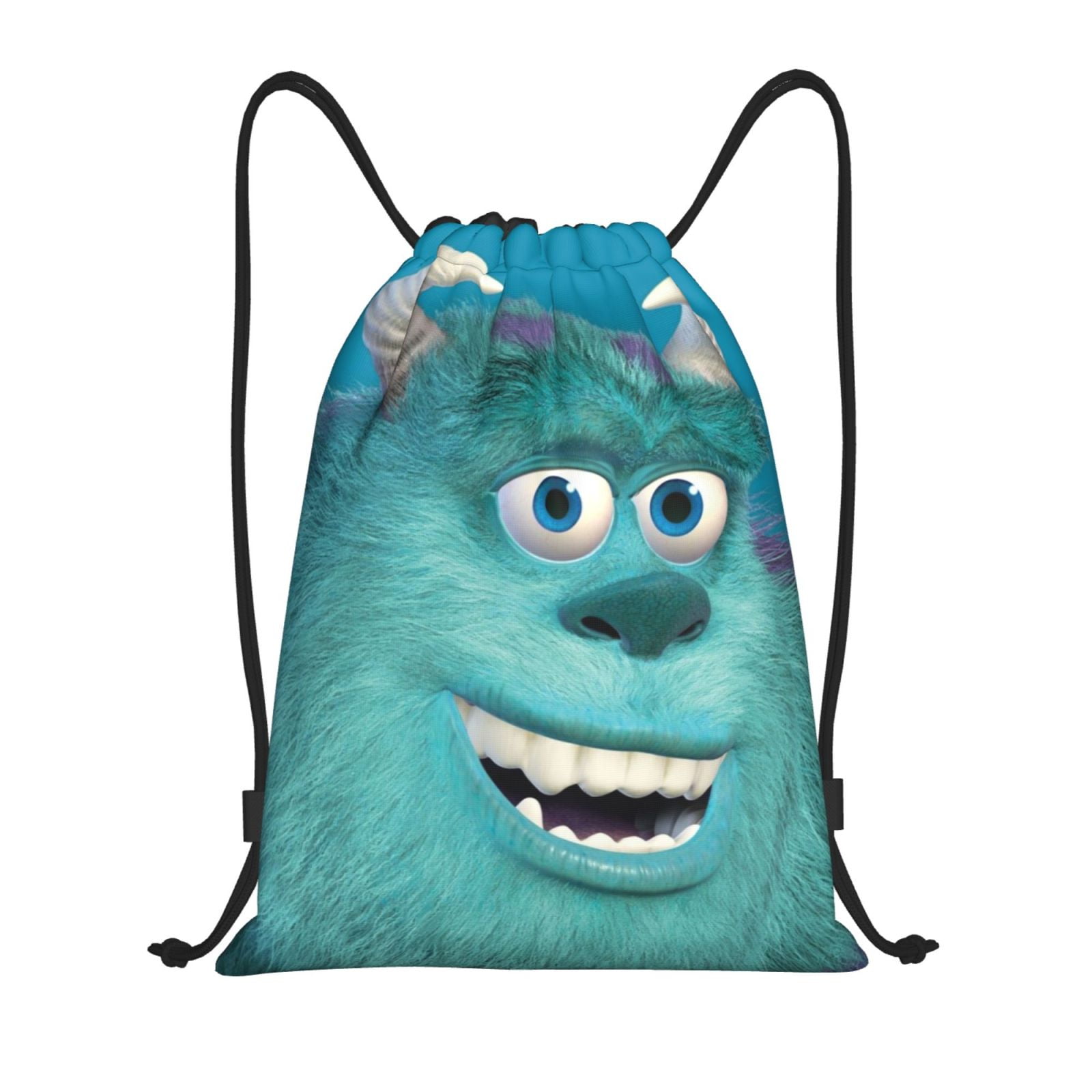 Monsters, Inc Drawstring Backpack Sports Gym Sackpack Water Resistant ...