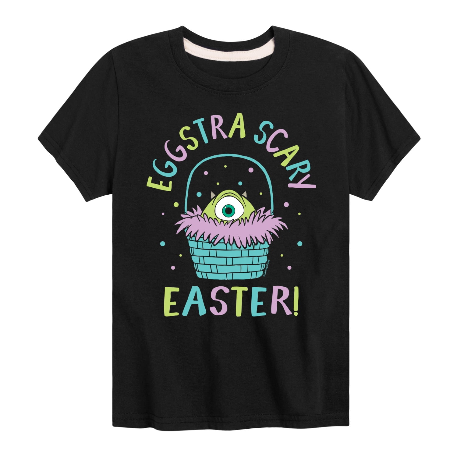 Monsters Inc - Eggstra Scary Easter - Toddler And Youth Short Sleeve ...