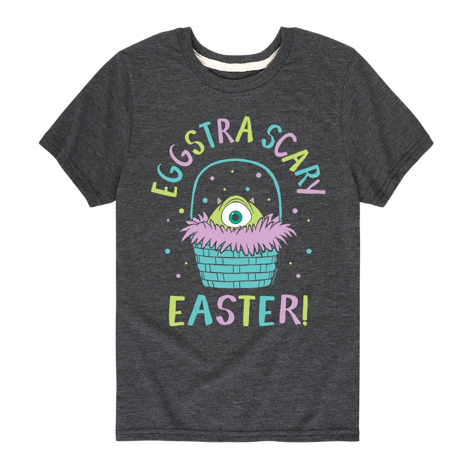 Monsters Inc - Eggstra Scary Easter - Toddler And Youth Short Sleeve ...
