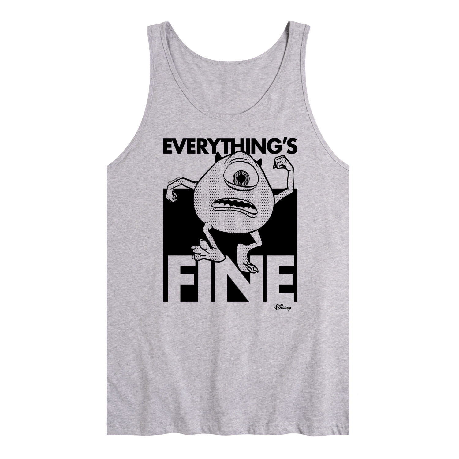 Monsters Inc. - Everythings Fine - Men's Jersey Tank Top - Walmart.com