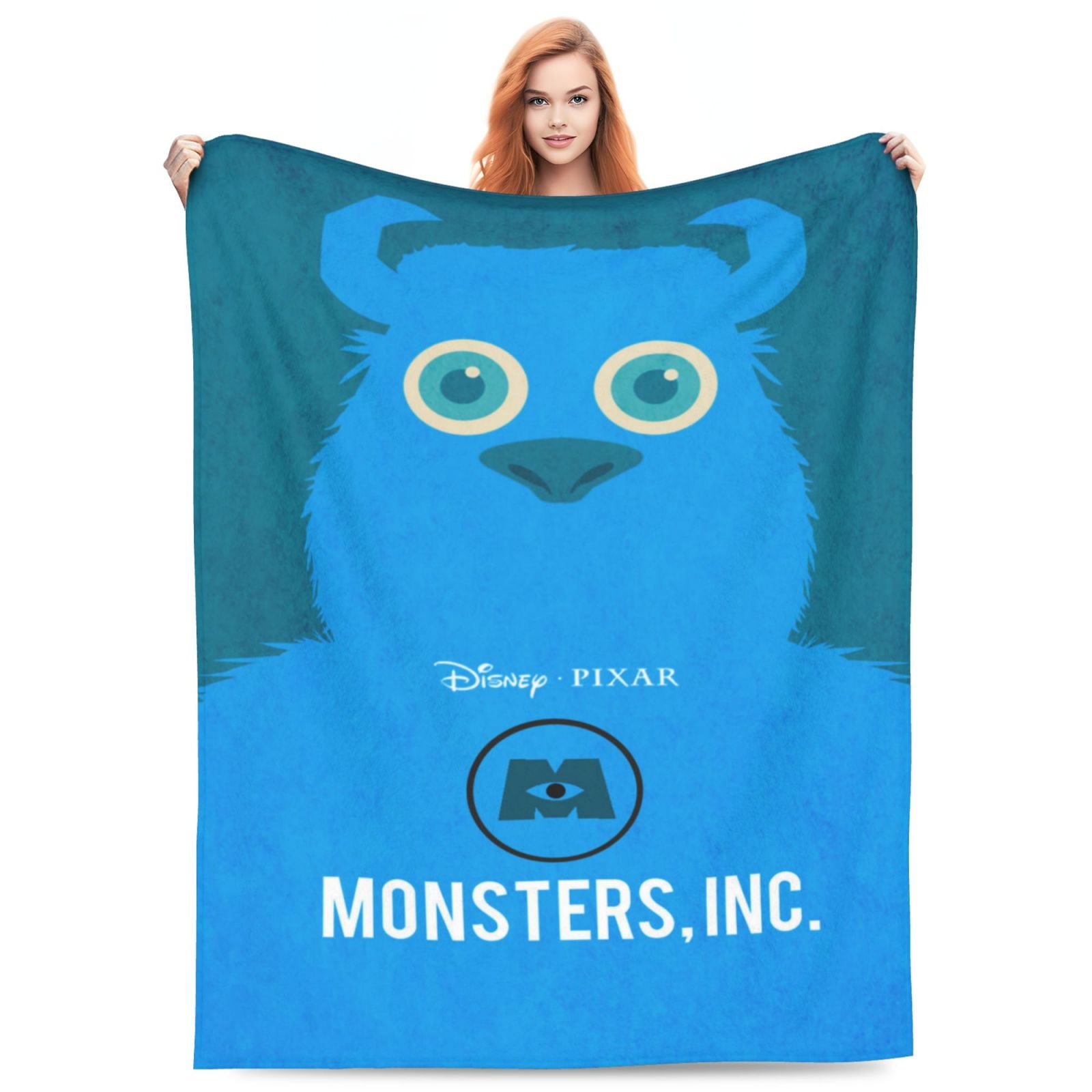 Monsters, Inc Fleece Throw Blanket For Couch Or Bed - Plush Cozy Fuzzy ...