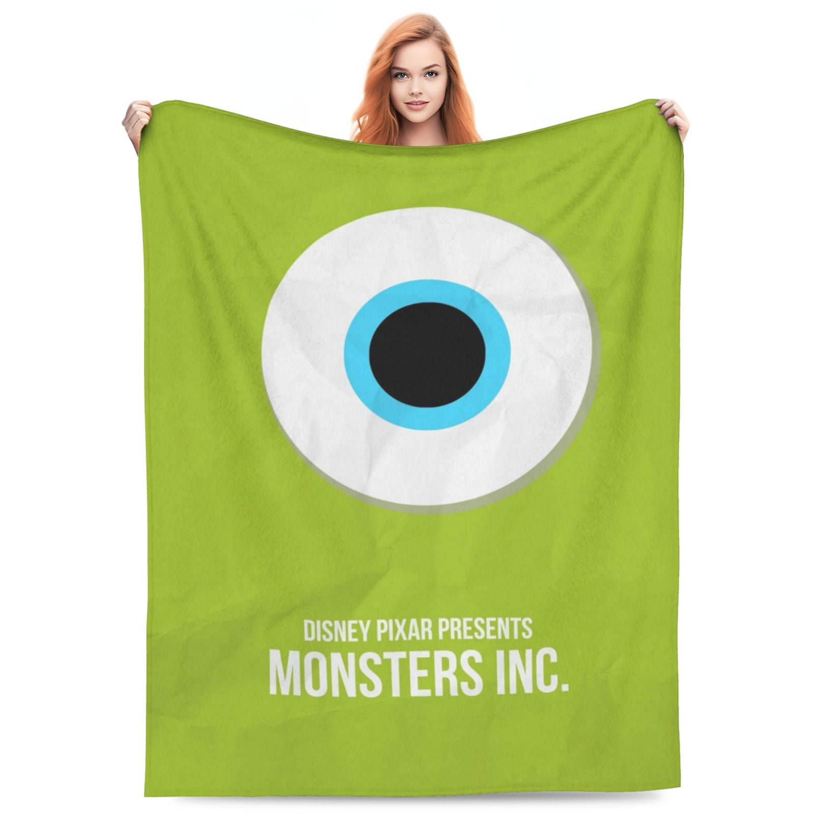 Monsters, Inc Fleece Throw Blanket For Couch Or Bed - Plush Cozy Fuzzy ...