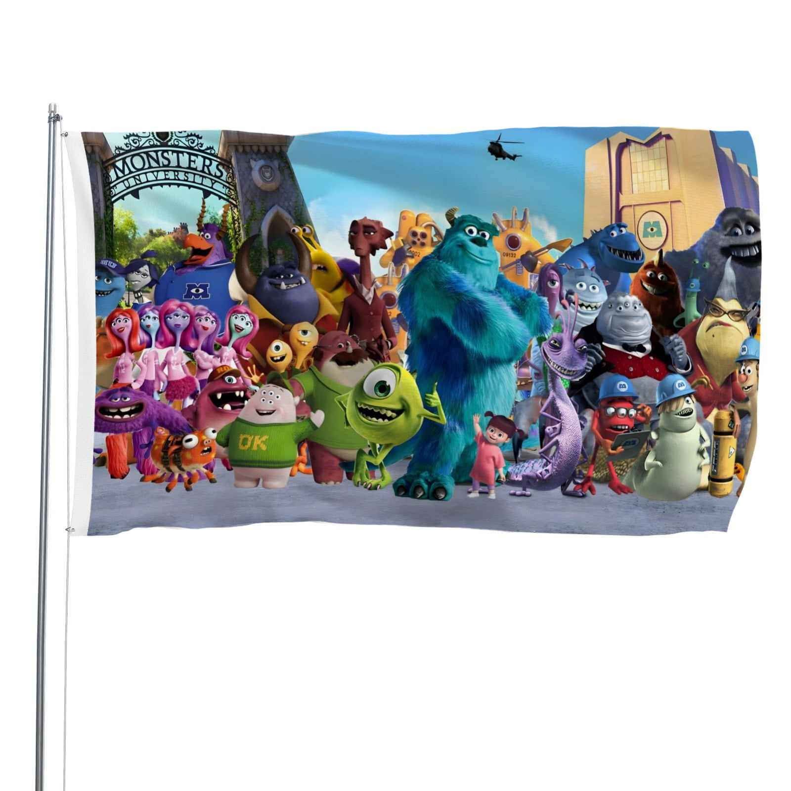 Monsters, Inc. Franchise-themed Printed Flag Perfect gift for fans ...