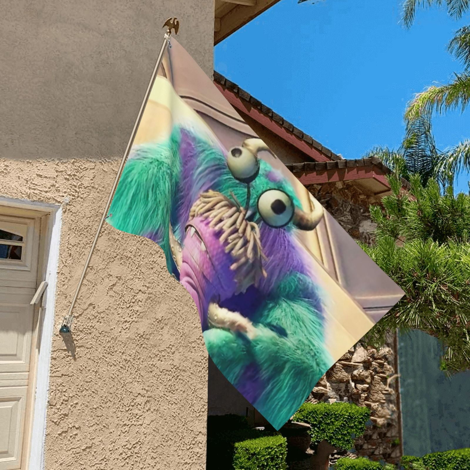 Monsters Inc Garden Flag 3x5 Feet Indoor Decoration Flag Outdoor ...