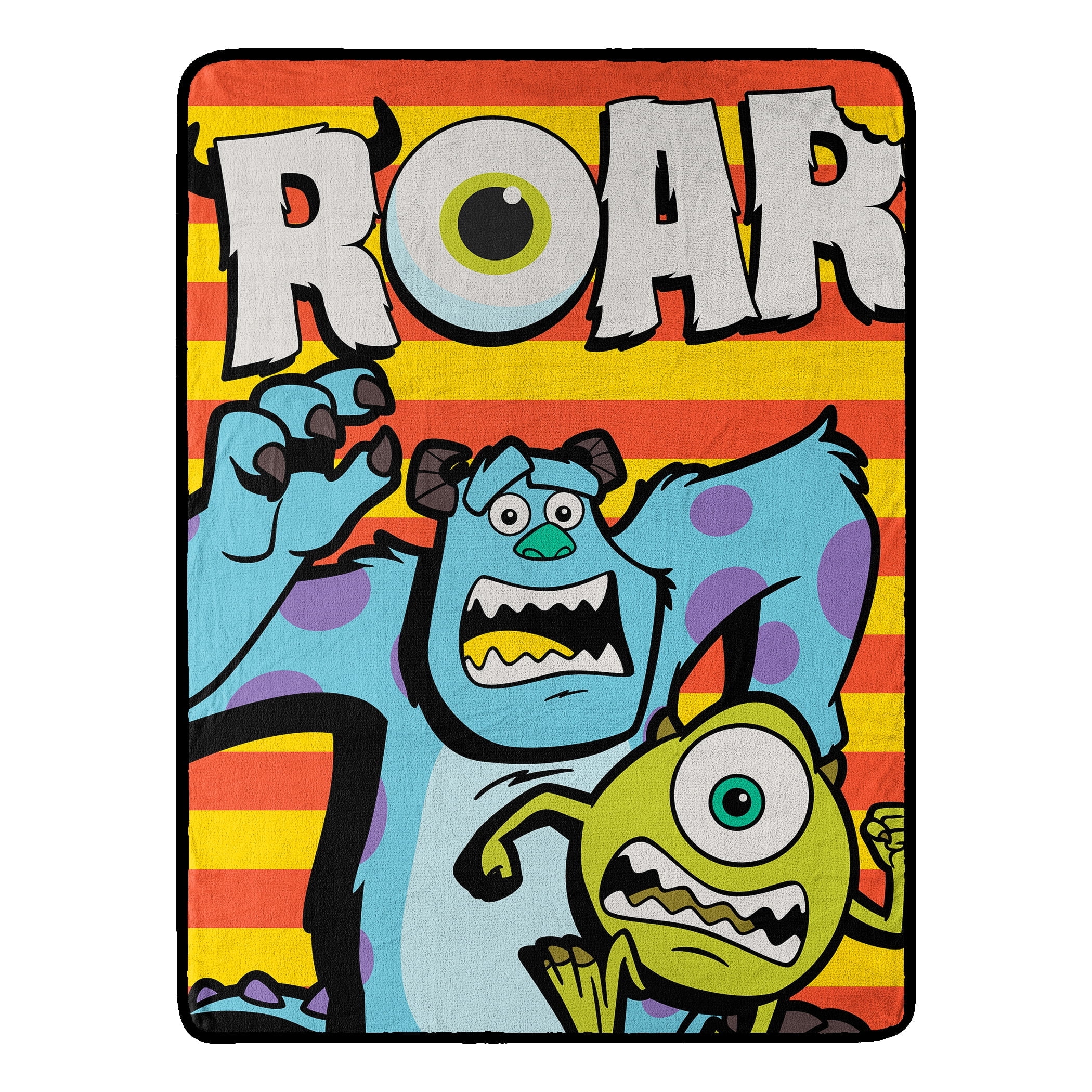 Monsters Inc Heading Out Kids Micro Raschel Throw Blanket - Walmart.com