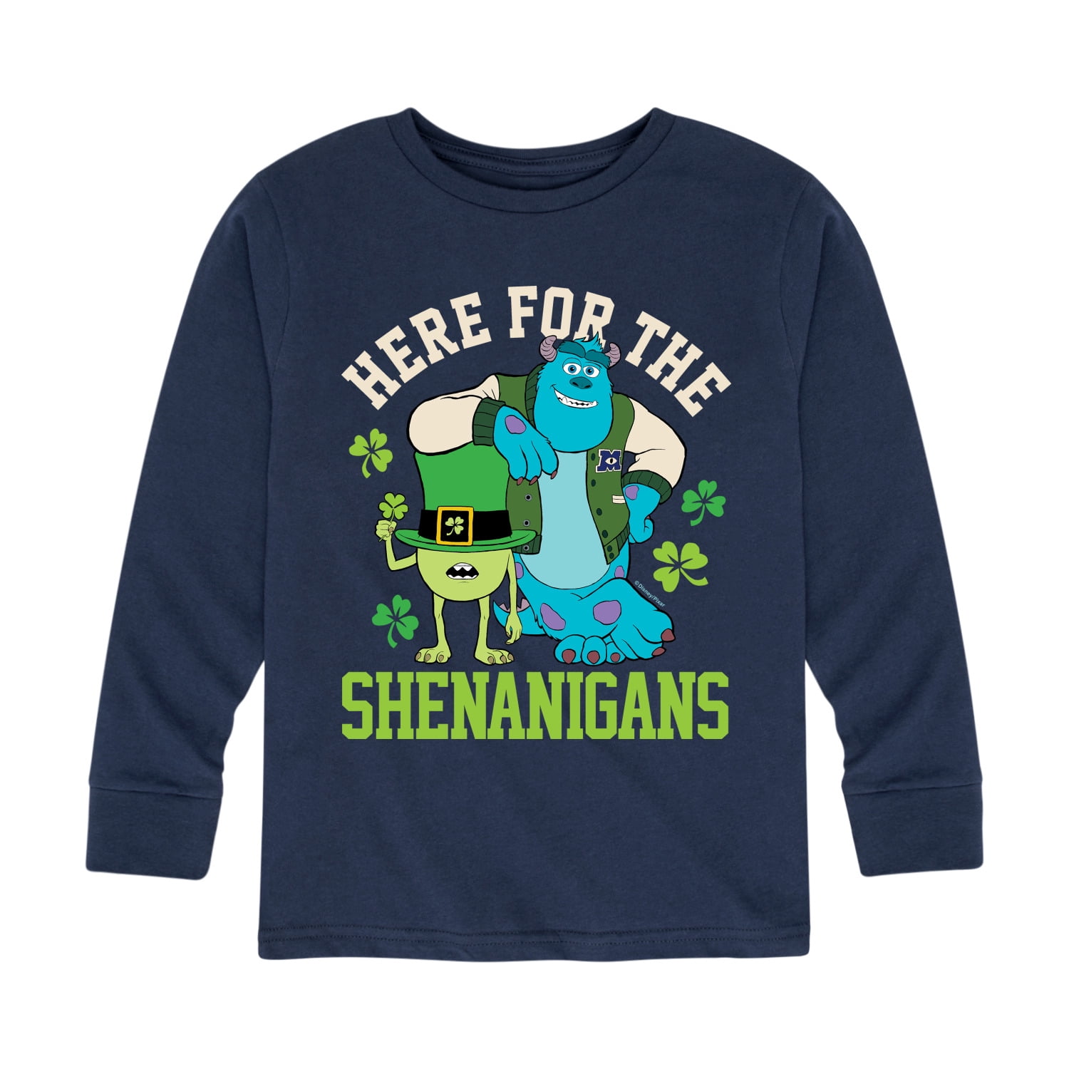 Monsters Inc - Here The Shenanigans - Toddler And Youth Long Sleeve ...