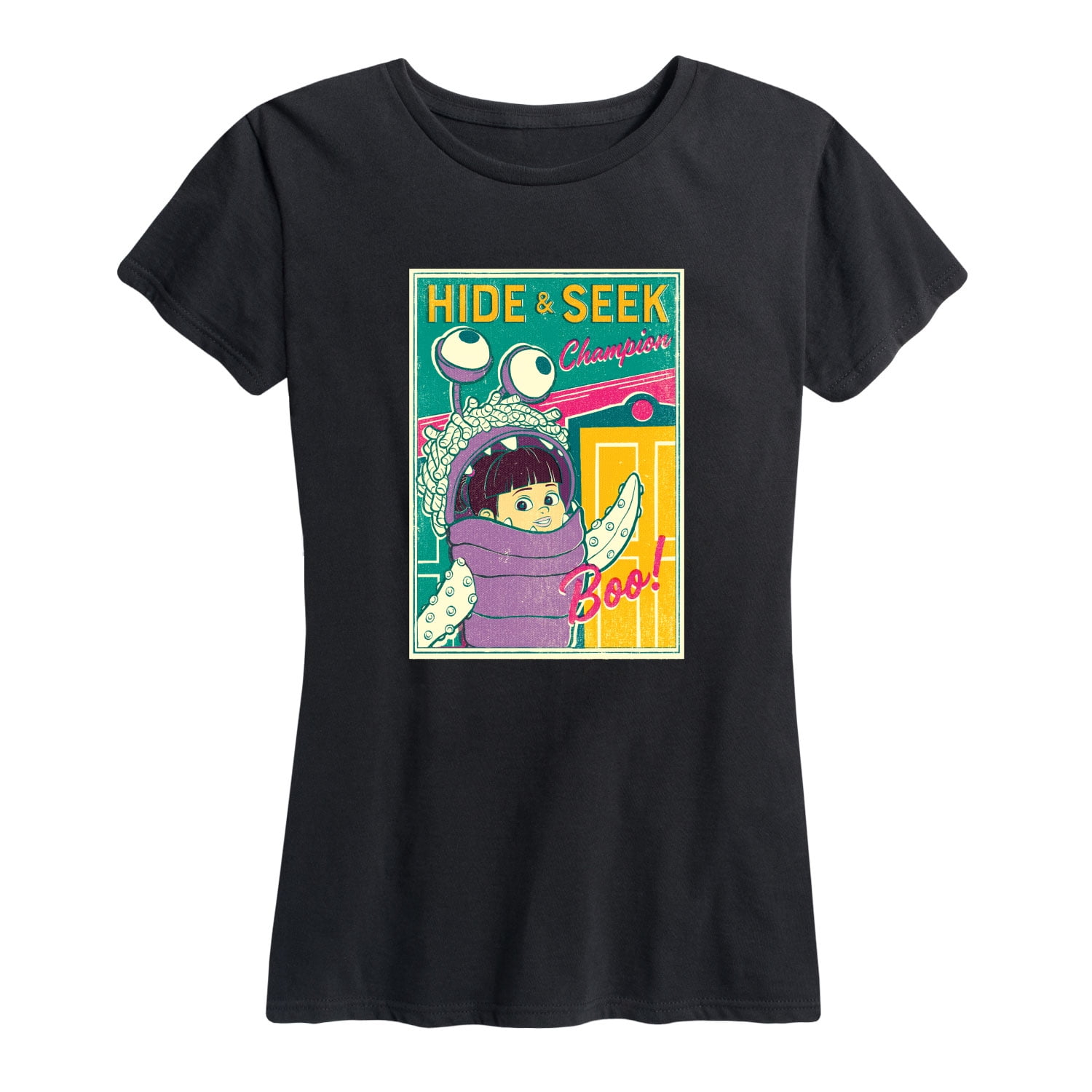Monsters Inc - Hide and Seek Champion - Women's Short Sleeve Graphic T ...