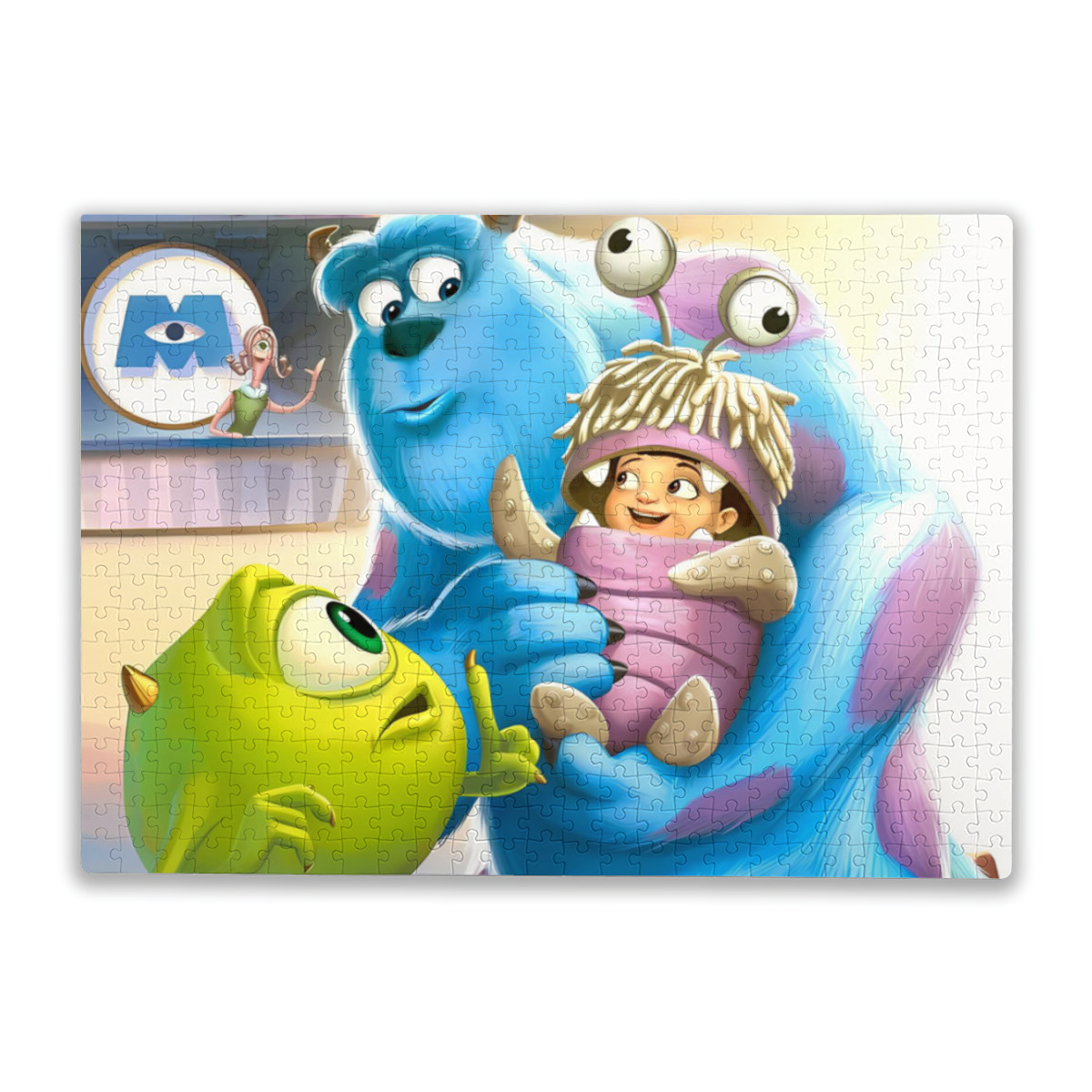 Monsters Inc Jigsaw Puzzle 500 Pieces, Cartoon Perfect Interlocking ...