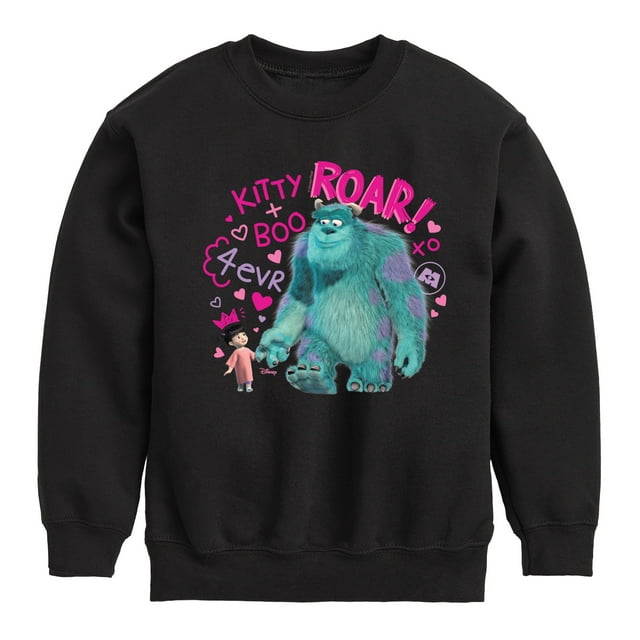 Monsters Inc. - Kitty And Boo 4 Evr - Toddler & Youth Crewneck Fleece ...