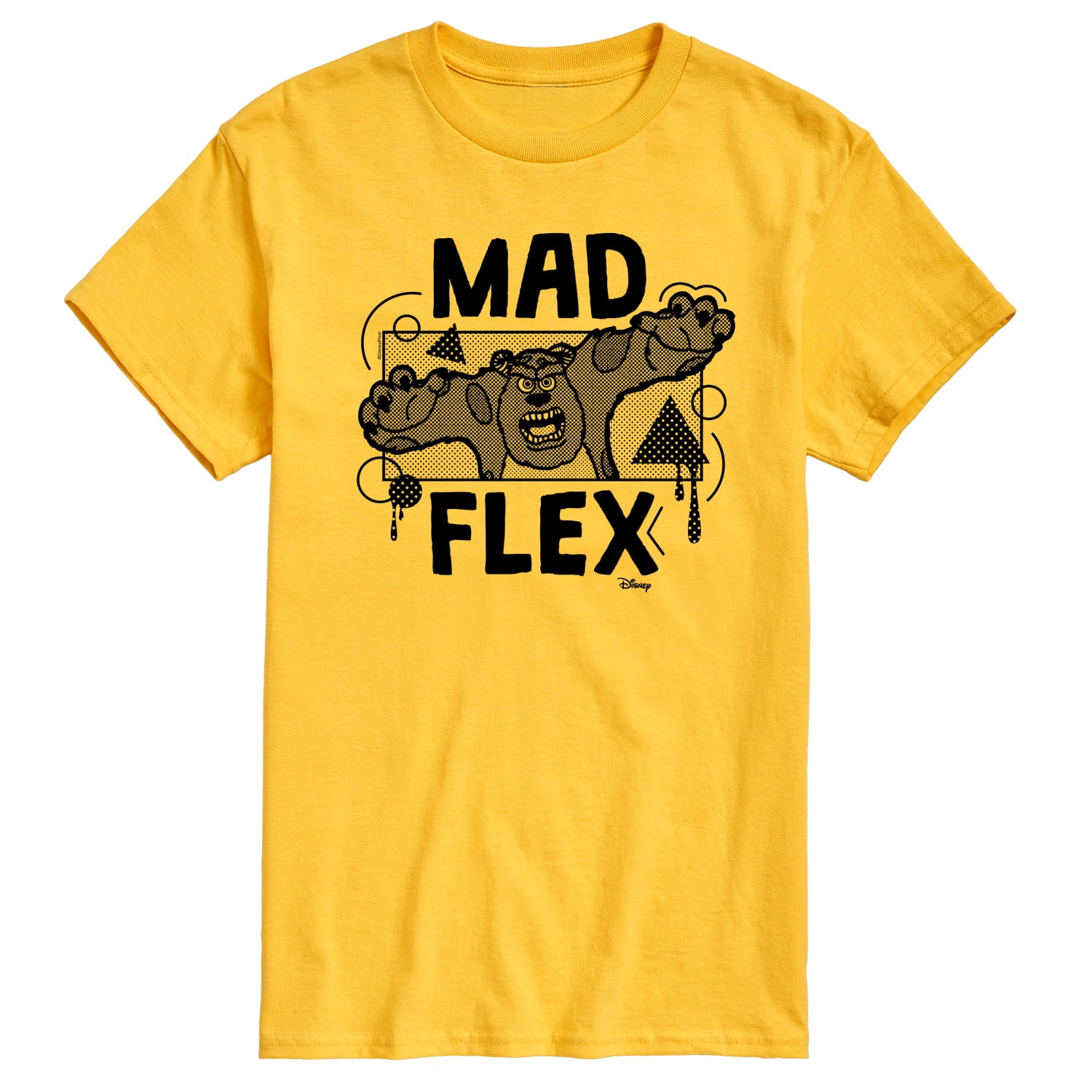 Monsters Inc. - Mad Flex Sully - Men's Short Sleeve Graphic T-Shirt ...