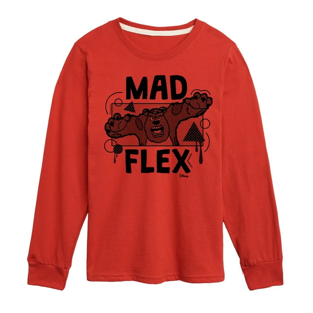 Monsters Inc. - Mad Flex Sully - Toddler & Youth Long Sleeve Graphic T ...