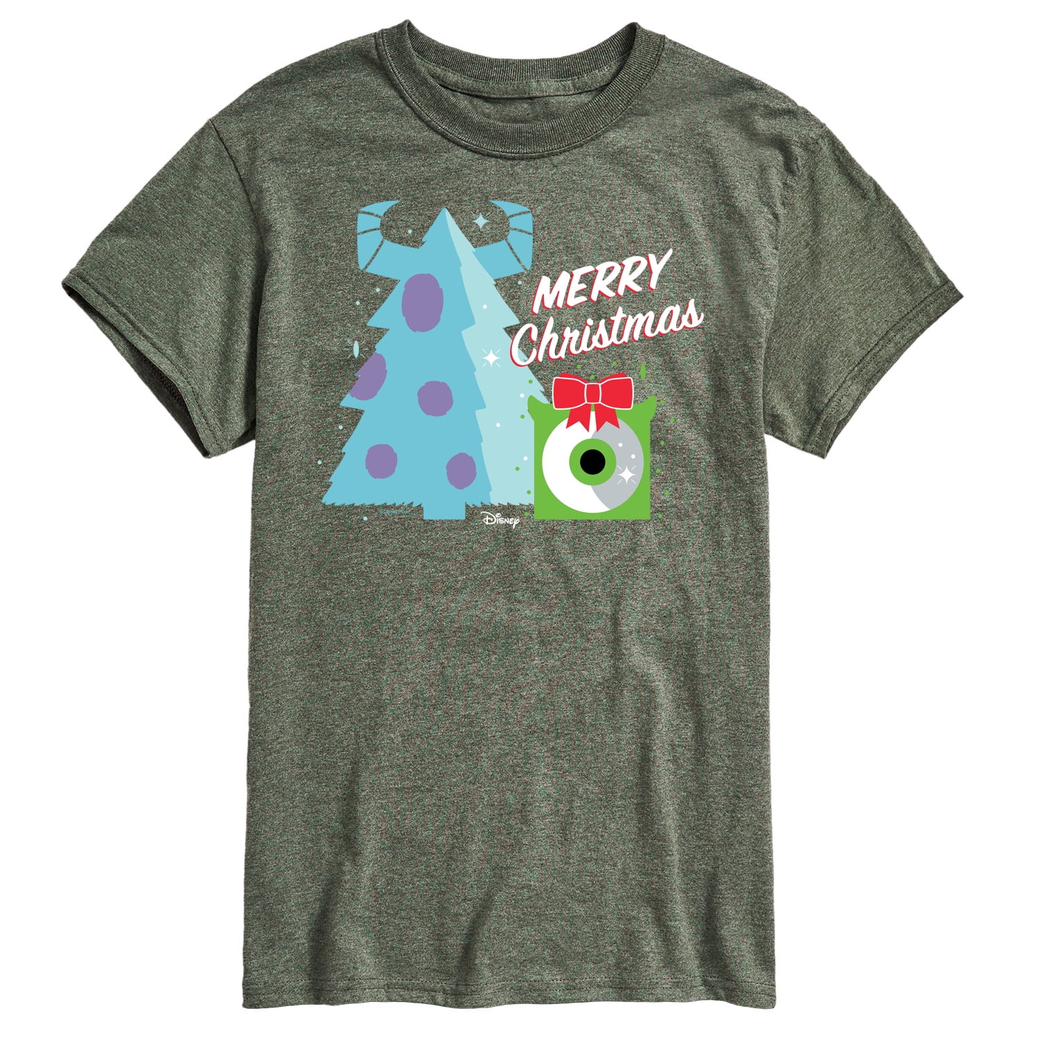 Monsters Inc - Merry Christmas Monsters Inc - Men's Short Sleeve ...
