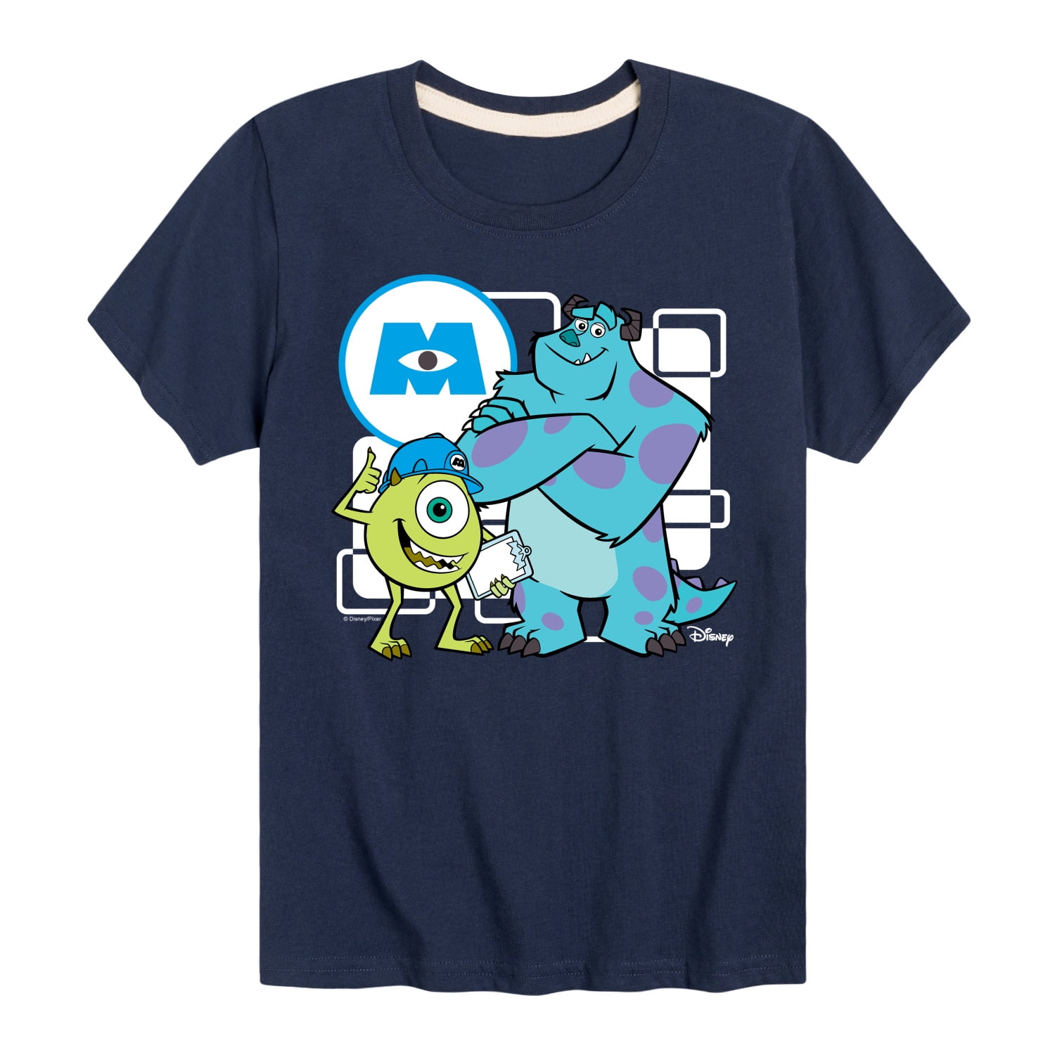 Monsters Inc. - Mike And Sully - Toddler & Youth Short Sleeve Graphic T ...