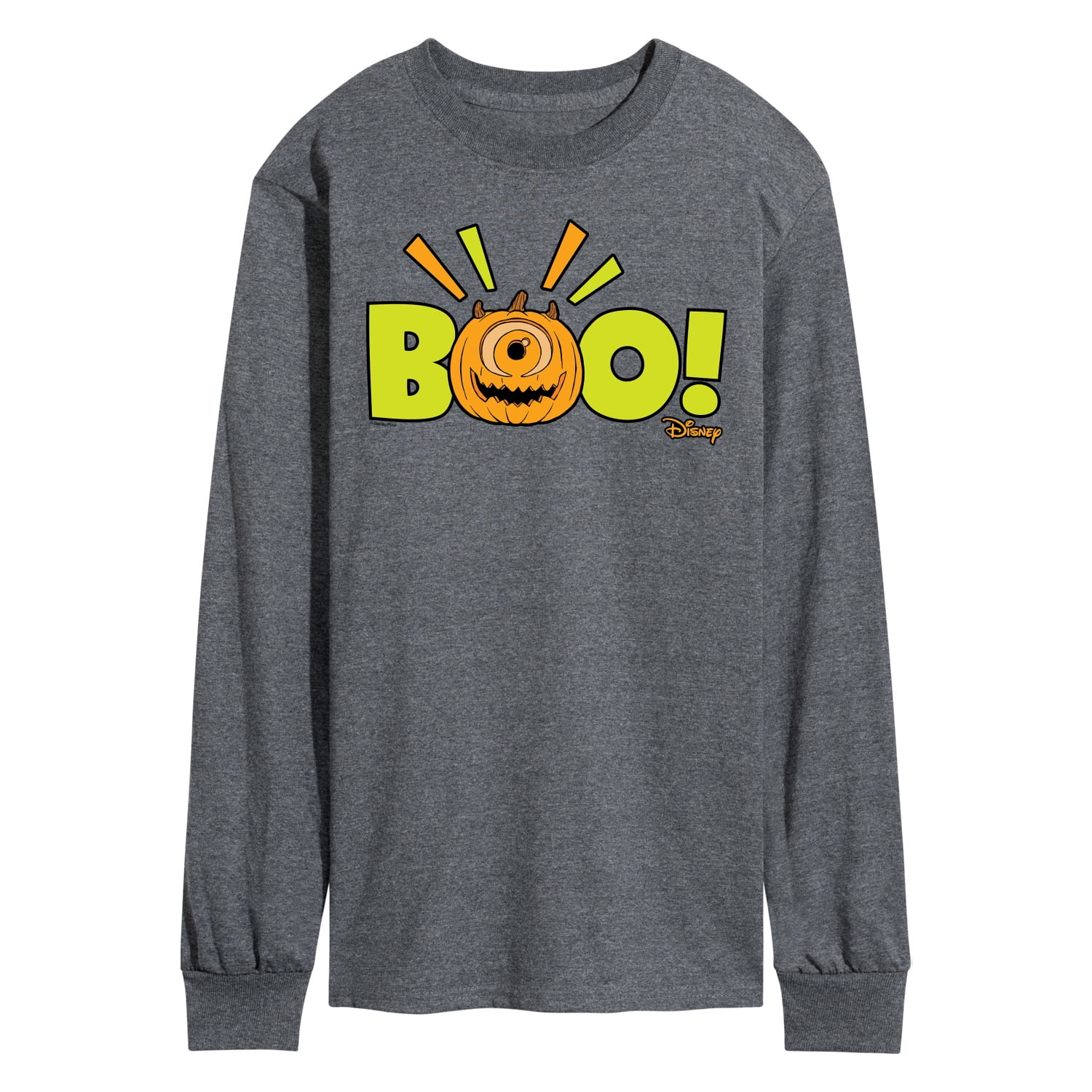 Monsters Inc - Mike Wazowski Jack O' Latern - Men's Long Sleeve T-Shirt ...