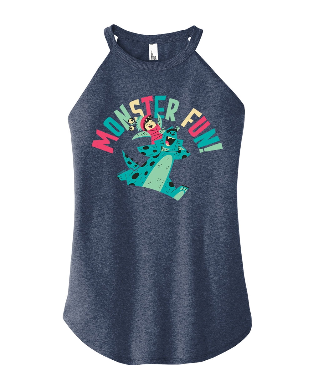 Monsters Inc - Monsters Fun - Juniors High Neck Tank Top - Walmart.com
