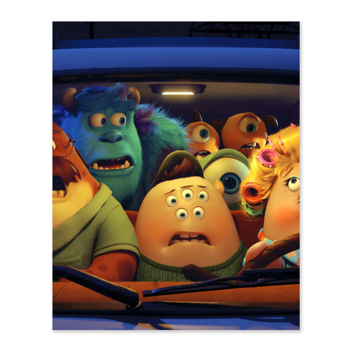 Monsters Inc Oil painting by numbers set, exquisite oil painting by ...