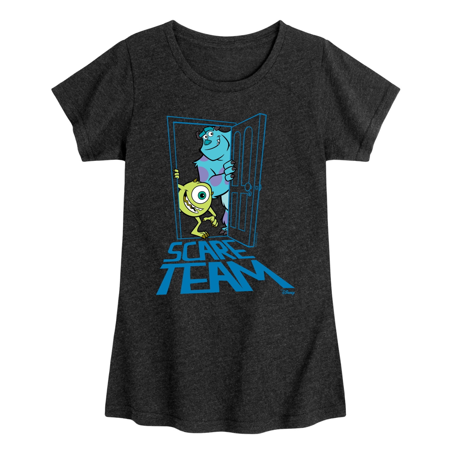 Monsters Inc. - Scare Team - Toddler & Youth Girls Short Sleeve Graphic ...