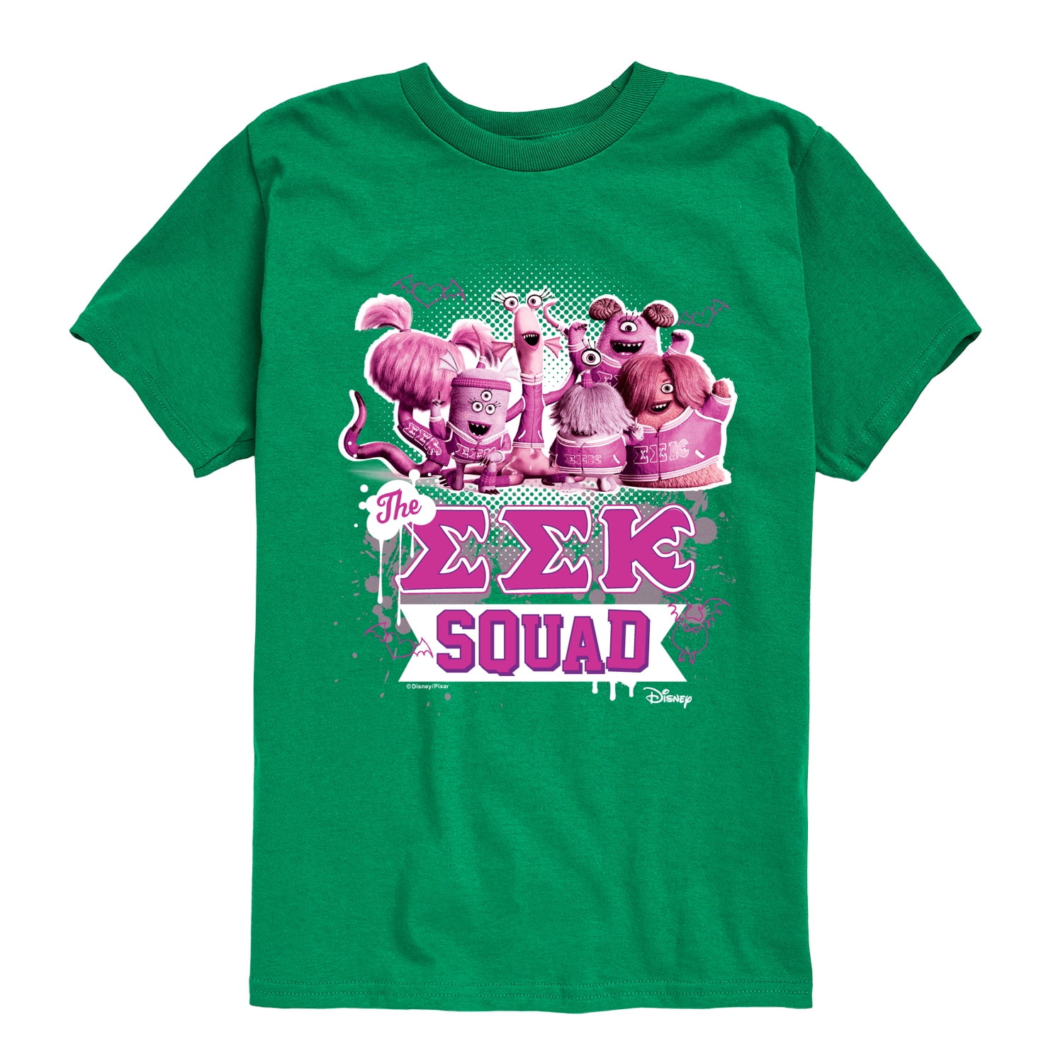Monsters Inc. - The Eek Squad - Toddler & Youth Short Sleeve Graphic T ...