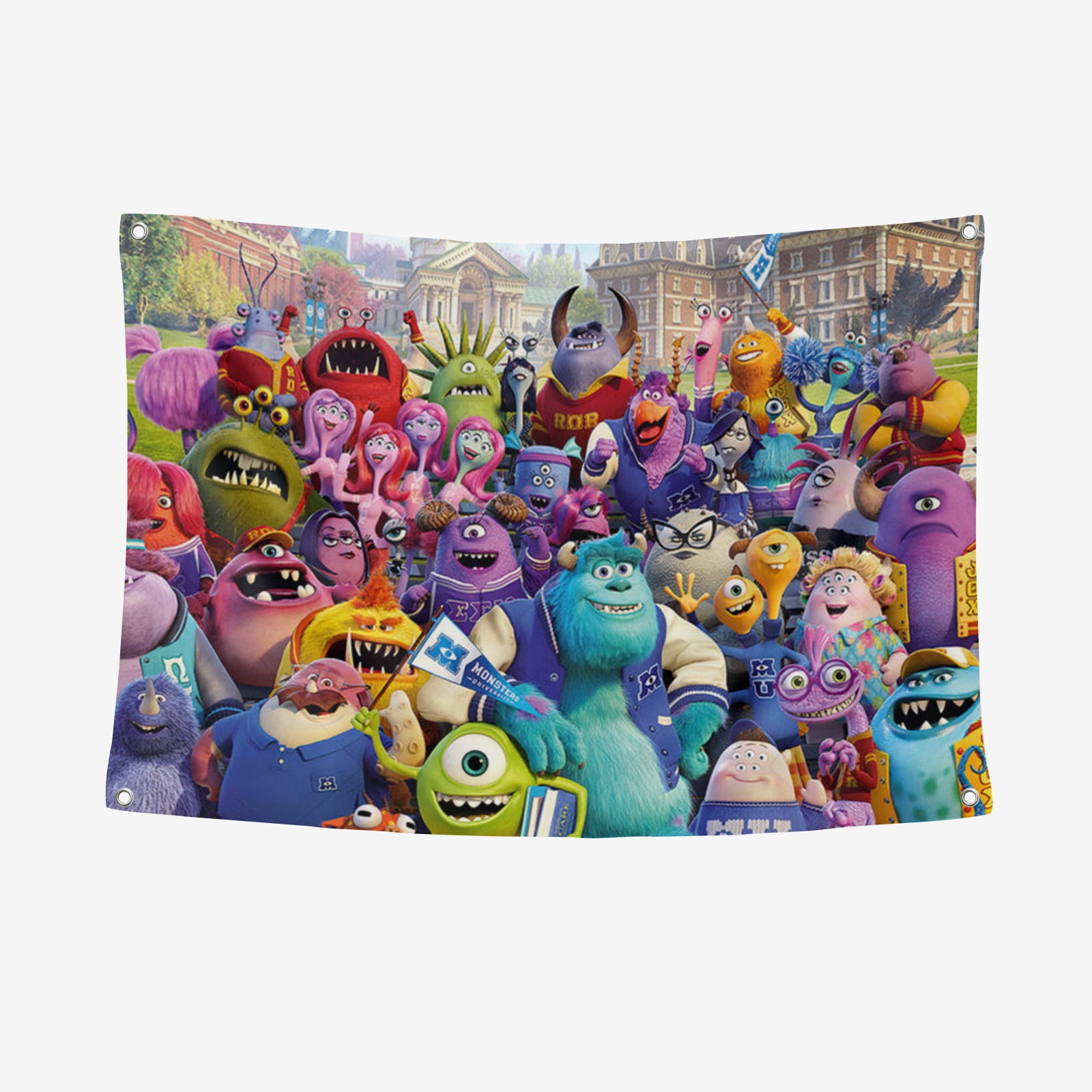 Monsters, Inc. Theme Party Supplies Banner Background Backdrop 3.28*4 ...