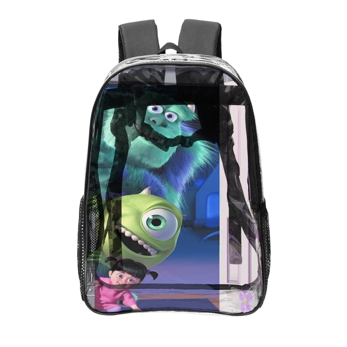 Monsters, Inc. Transparent Backpack - Guard Dog Security, Durable and ...
