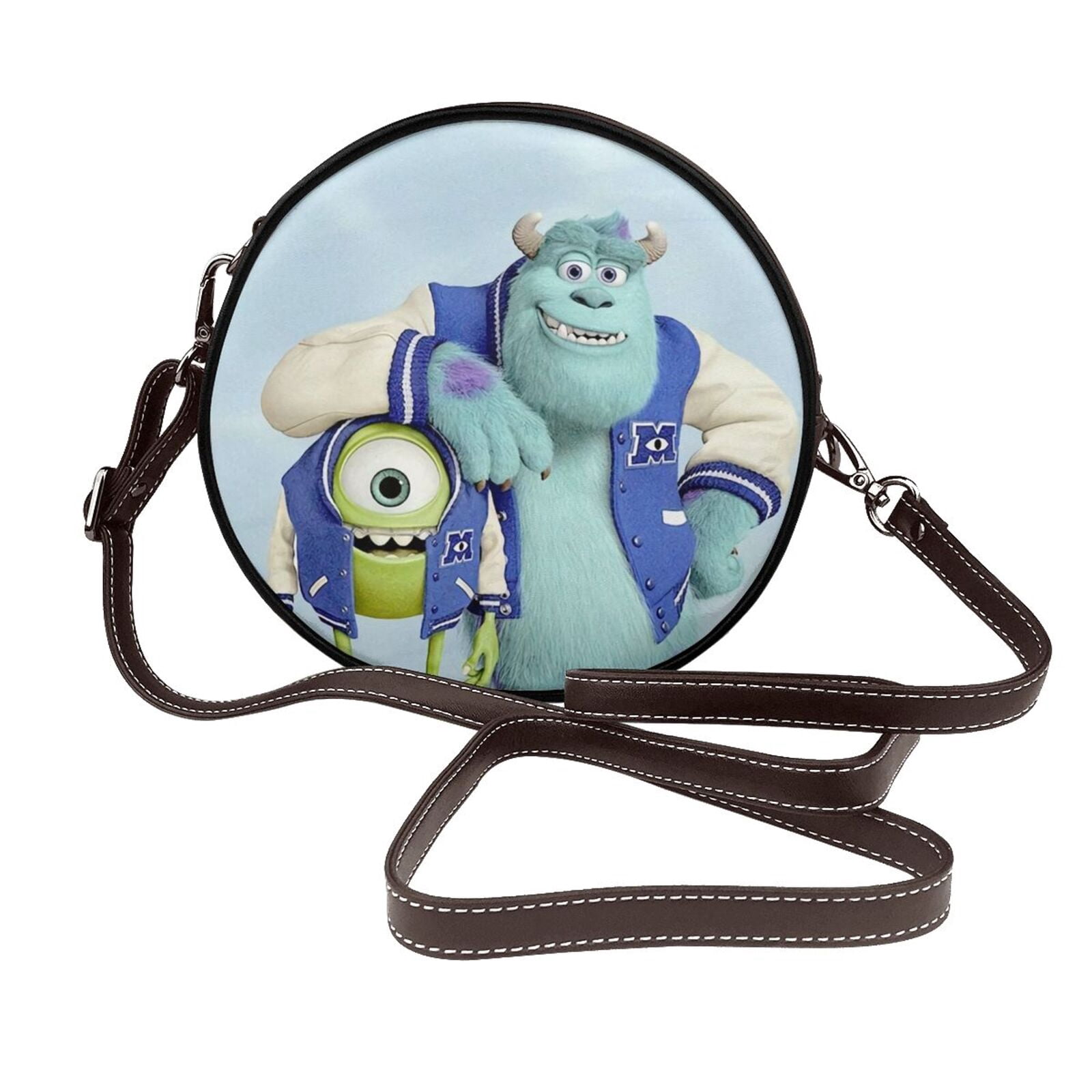 Monsters Inc Women'S Crossbody Bag, Fashion Multi-Purpose Leather ...