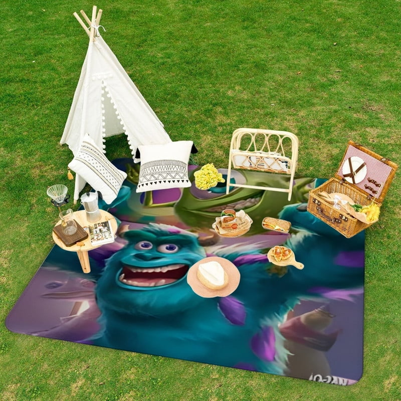 Monsters, Inc mat offers comfort, durability, and easy cleaning, making ...