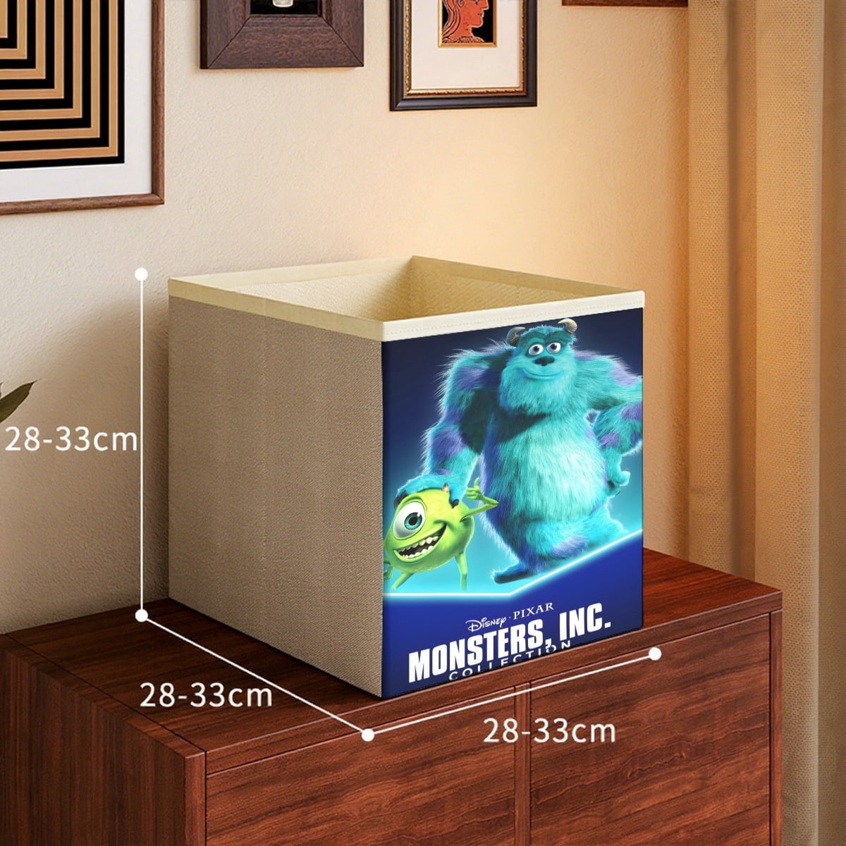 Monsters, Inc storage box say goodbye to clutter with one sleek box ...