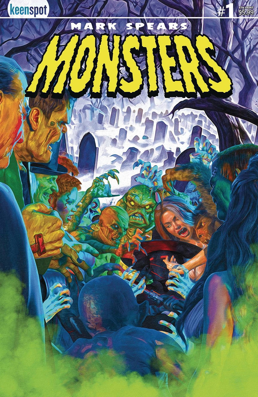 Monsters (Mark Spears' ) #1A (4th) VF ; Keenspot Comic Book - Walmart.com