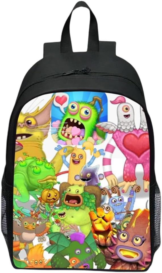 Monsters School Backpack, Singing Monster Backpack, Singing Monster ...