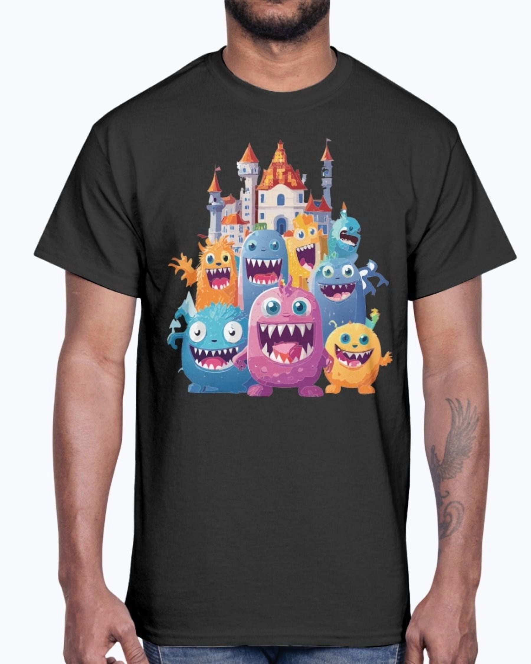 Monsters Shirt, Tee Shirt with Monsters, Funny Monsters T-Shirt ...
