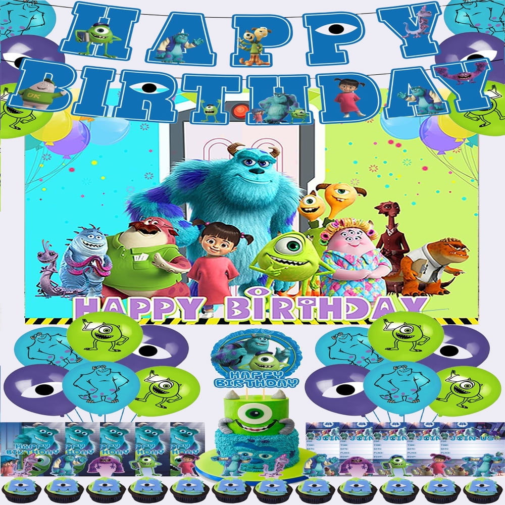 Monsters Theme Party Decoration Set, Monsters Party Decorations ...