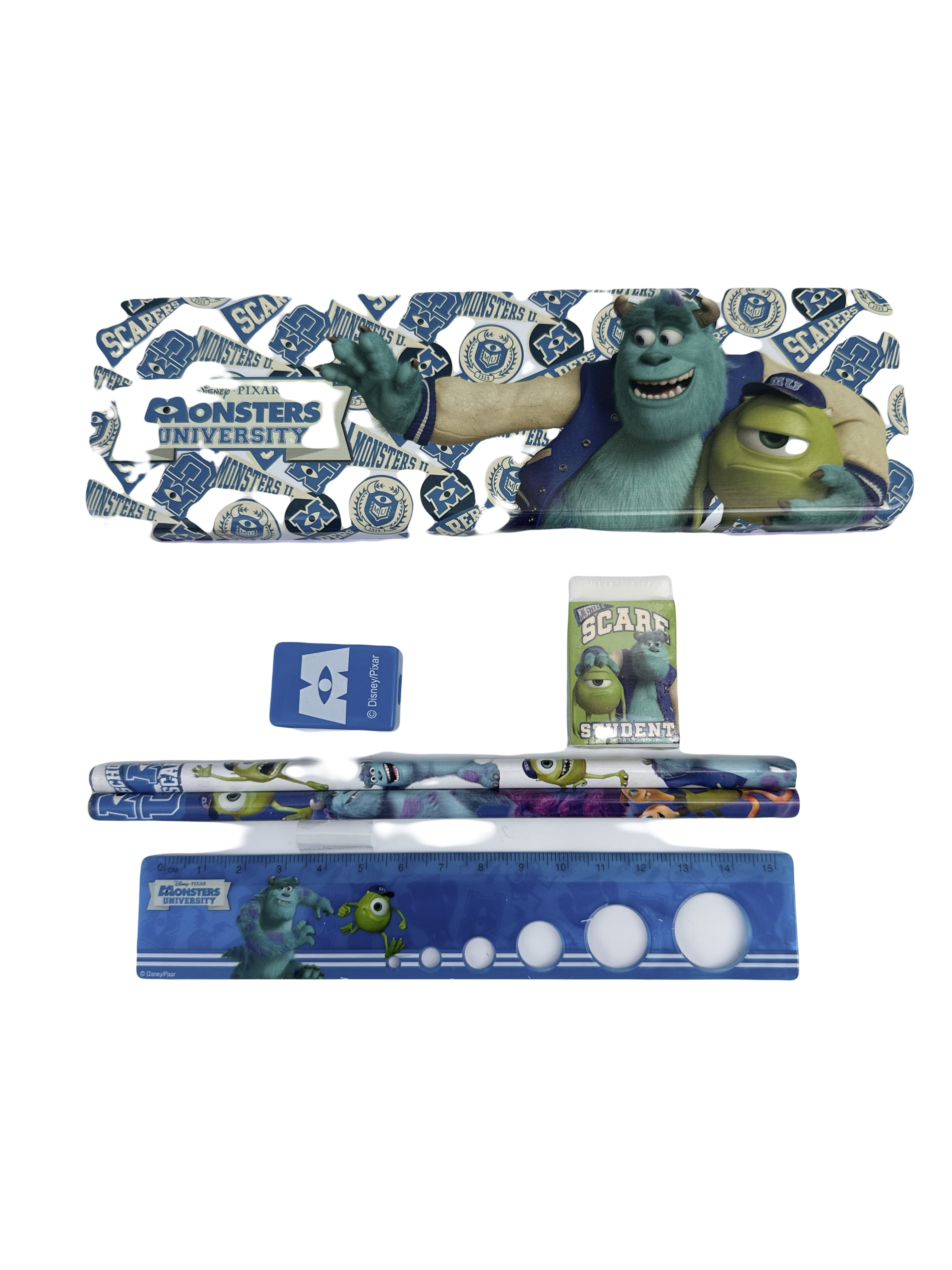 Monsters University 6 Piece Stationary Set - Monster University Pencil ...