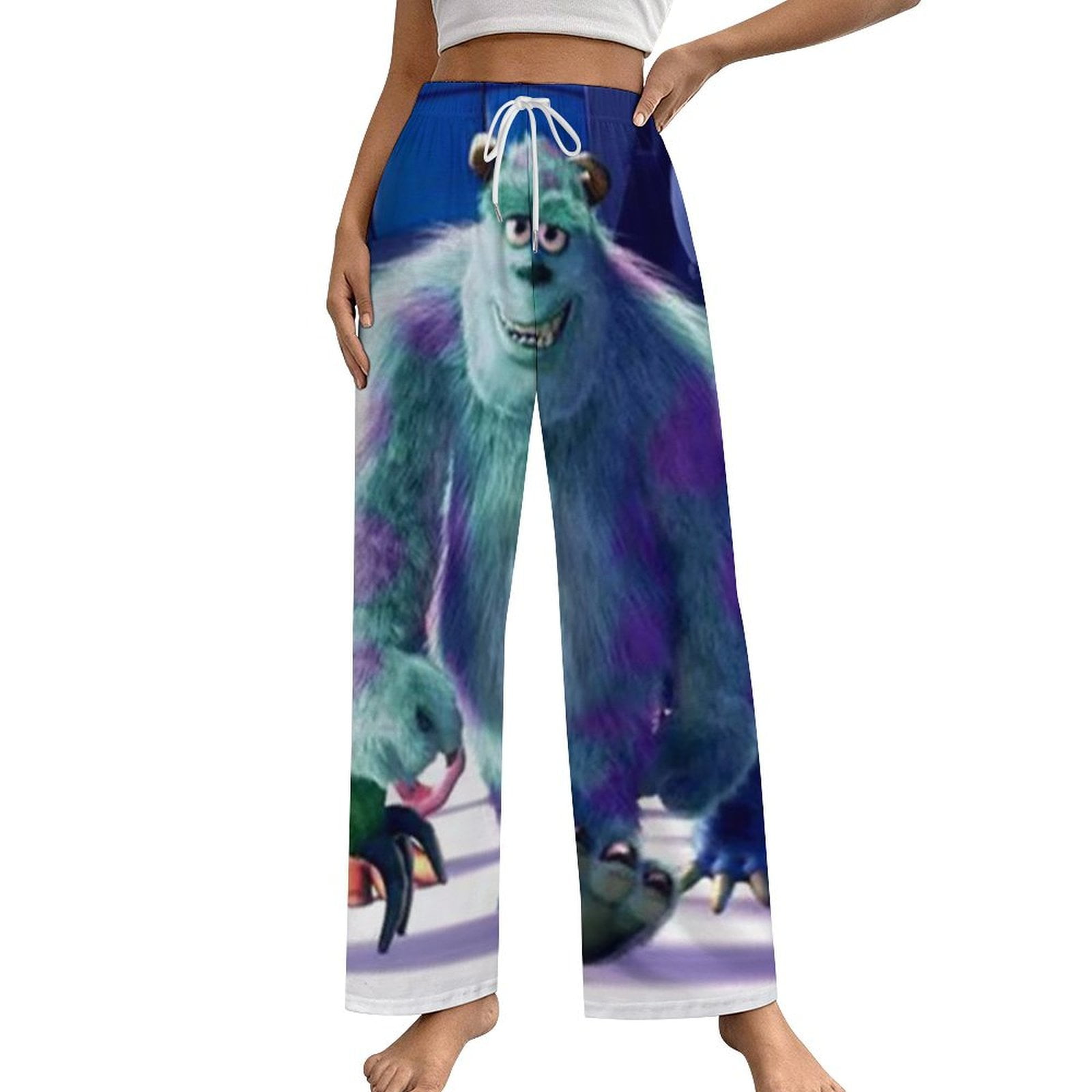 Monsters University Characters Home Pajama Pants For Womens Comfortable ...