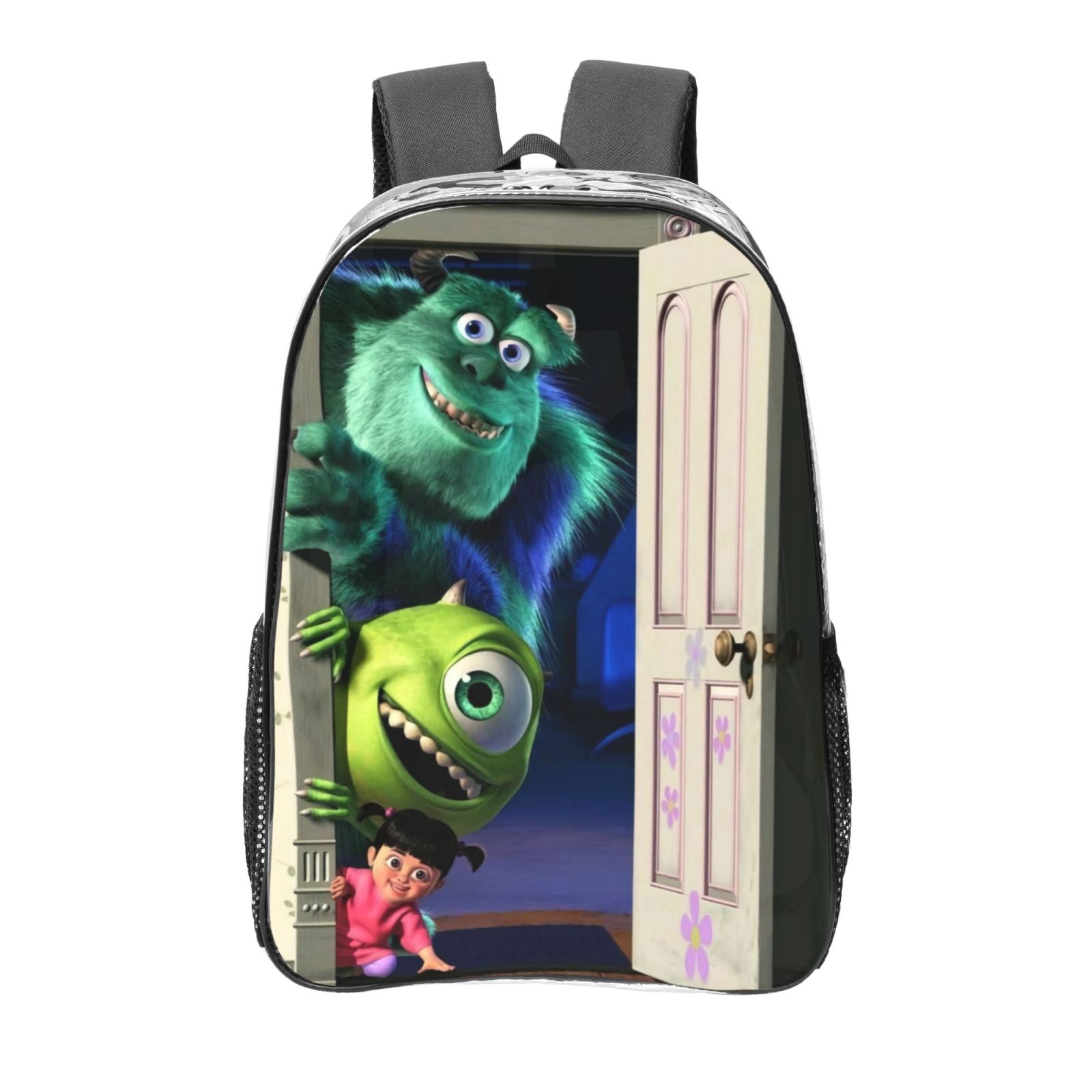 Monsters University Clear Backpack 16 Inch Large Capacity PVC ...
