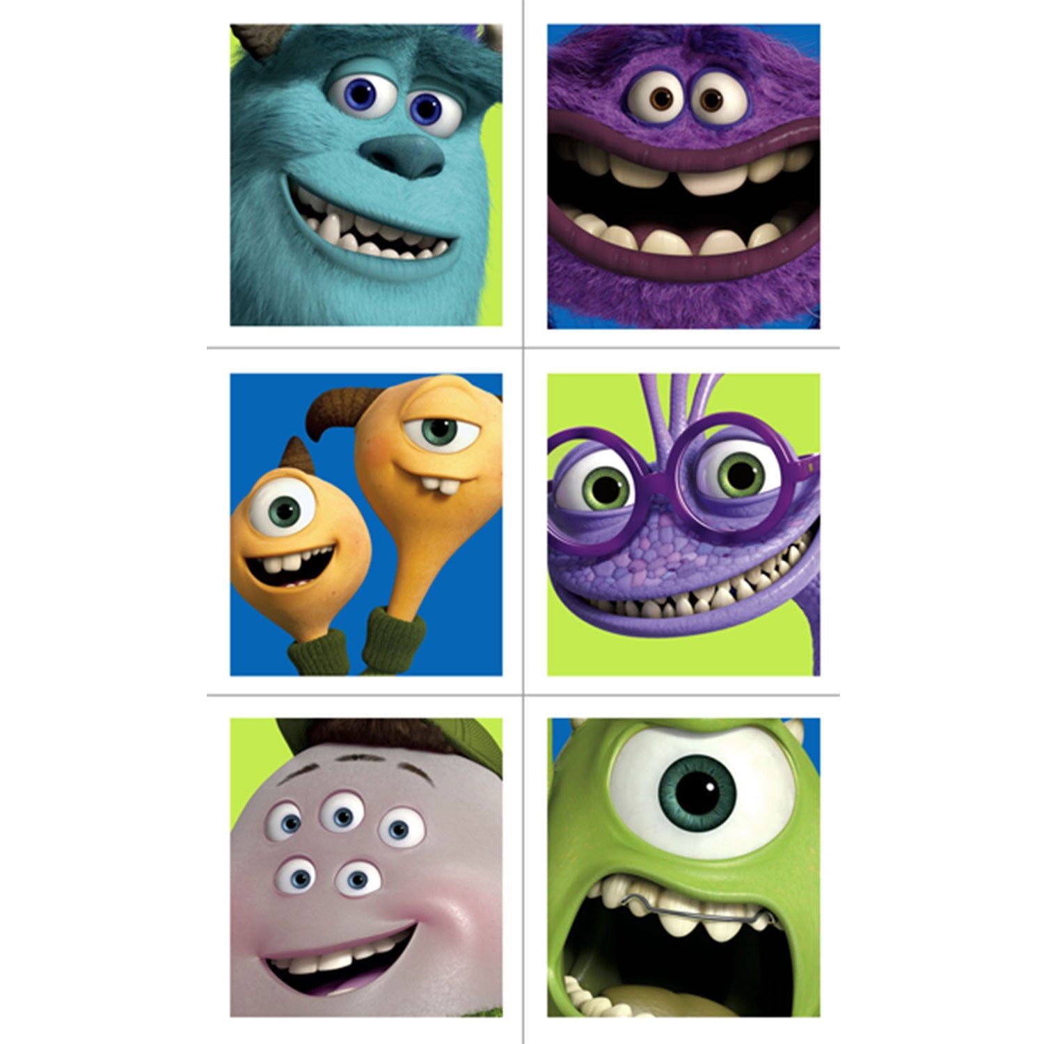 Monsters University Disney Pixar Movie Birthday Party Favor Scrapbook ...