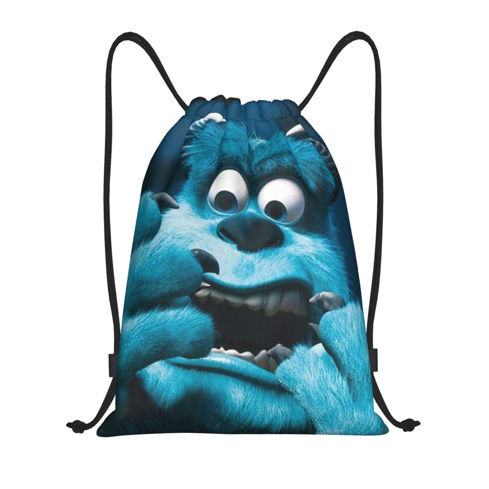 Monsters University Drawstring Backpack Sports Gym Sackpack Water ...