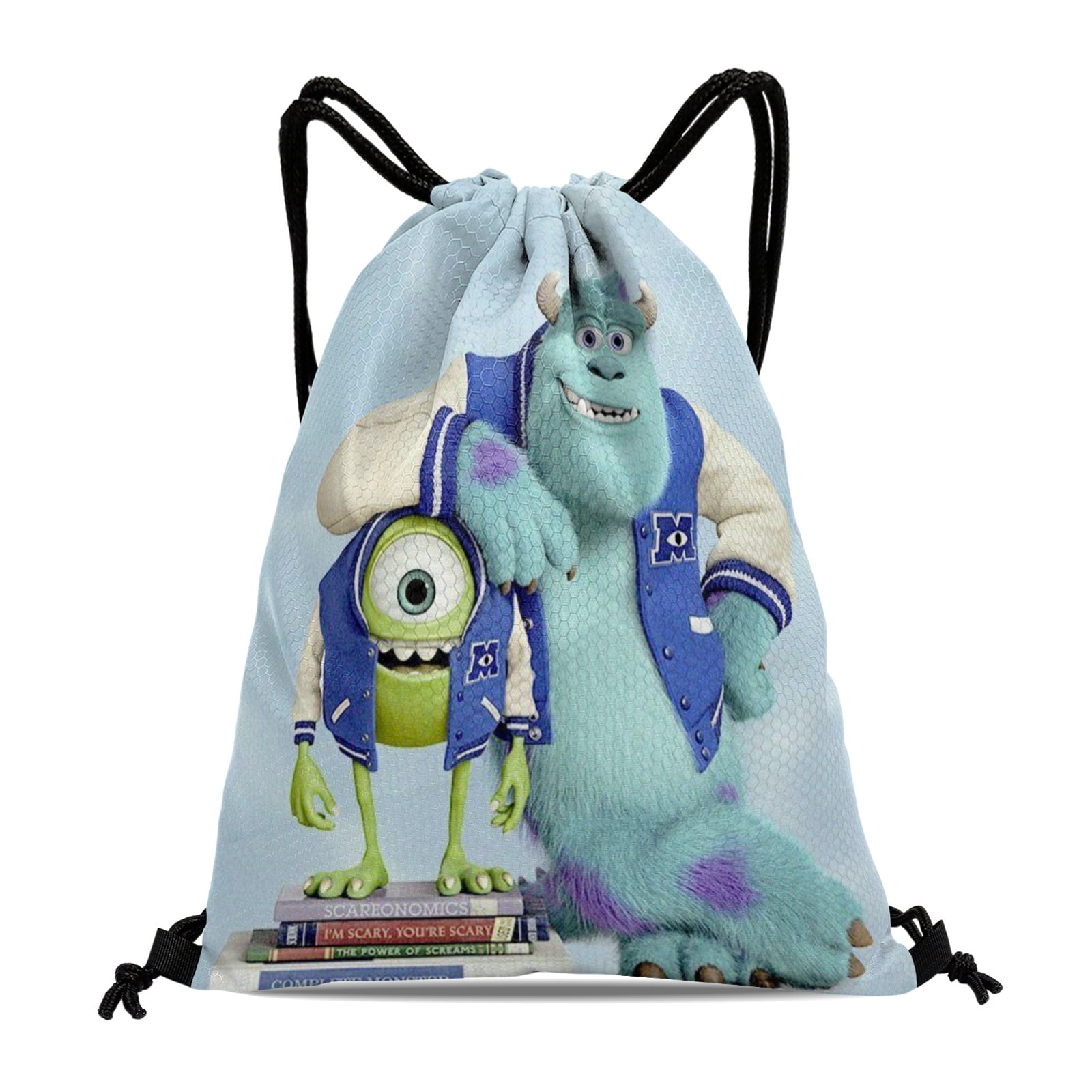 Monsters University Gym Drawstring Backpack:Waterproof design, ideal ...