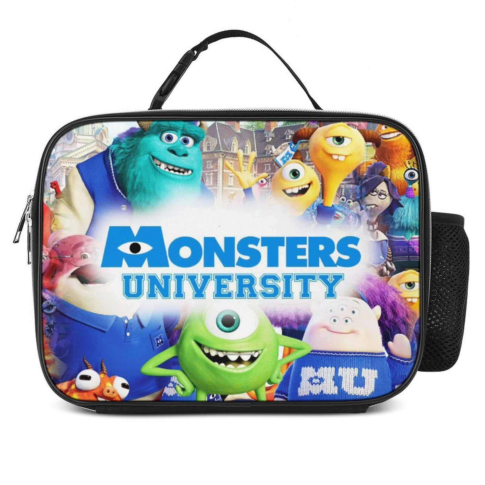 Monsters University Insulated Lunch Bag Detachable Meal Bag Reusable ...