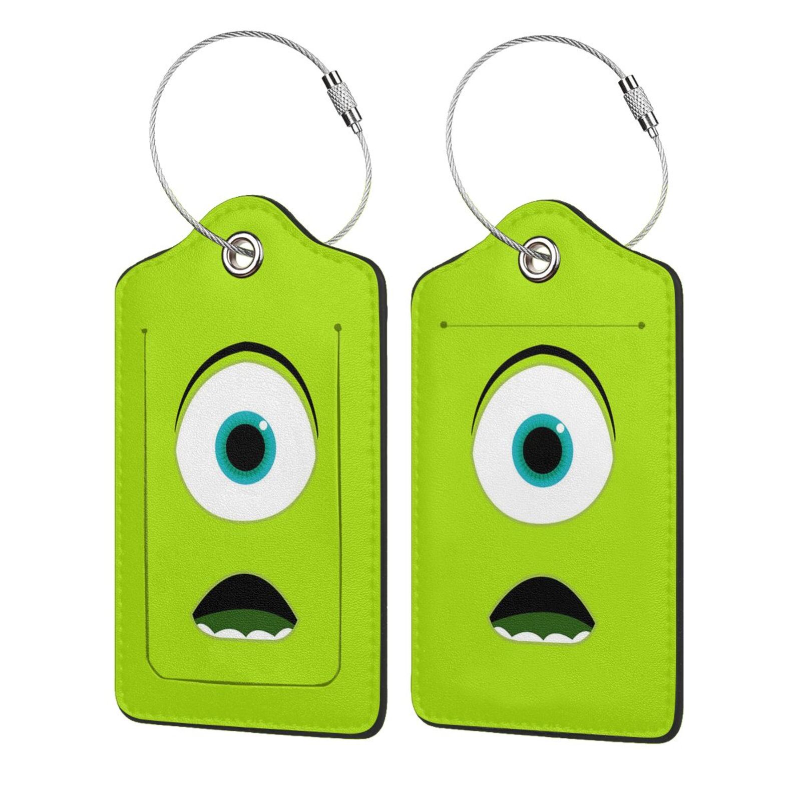 Monsters University Luggage Tags for Suitcases Travel ID Identification ...