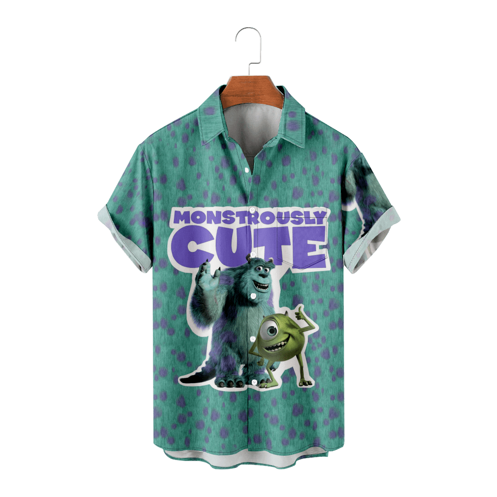 Monsters University Men Apparel Charming Classics Art Shirt for Young ...